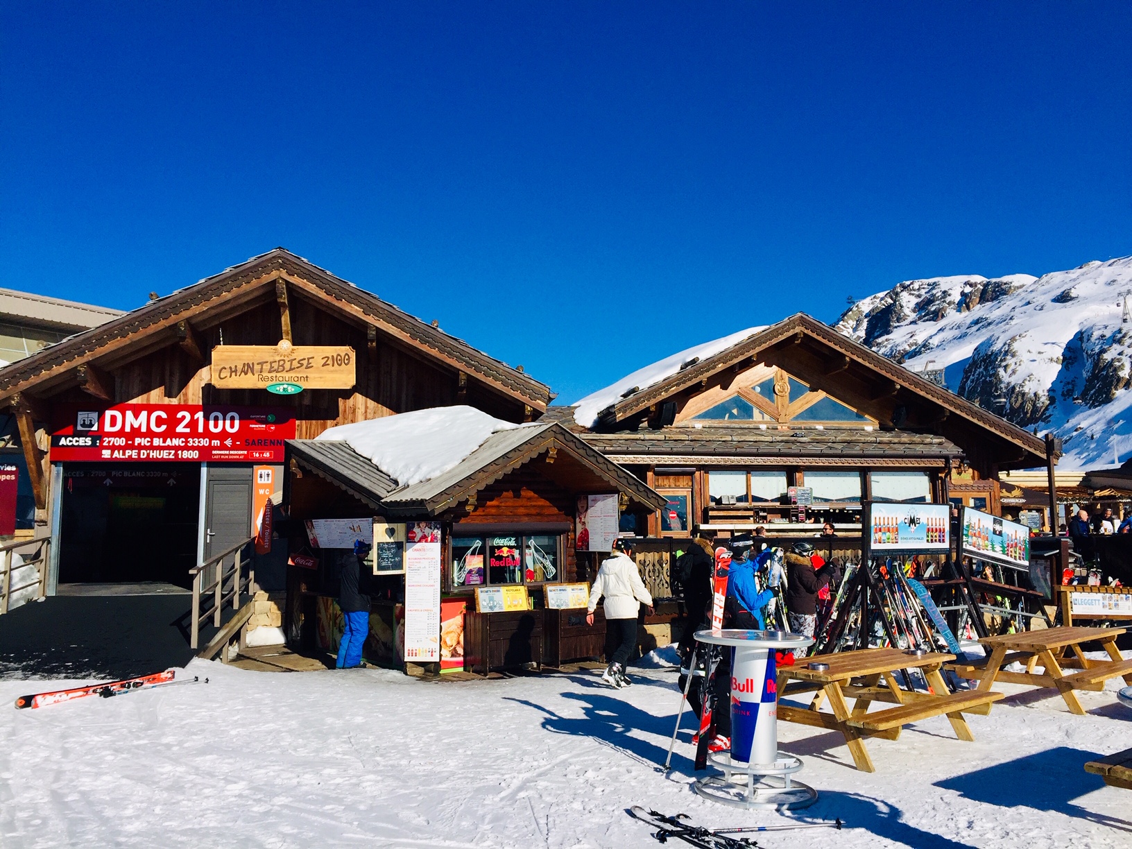 Alpe d'Huez grand domaine ski // ses restaurants - Melo on the Cake